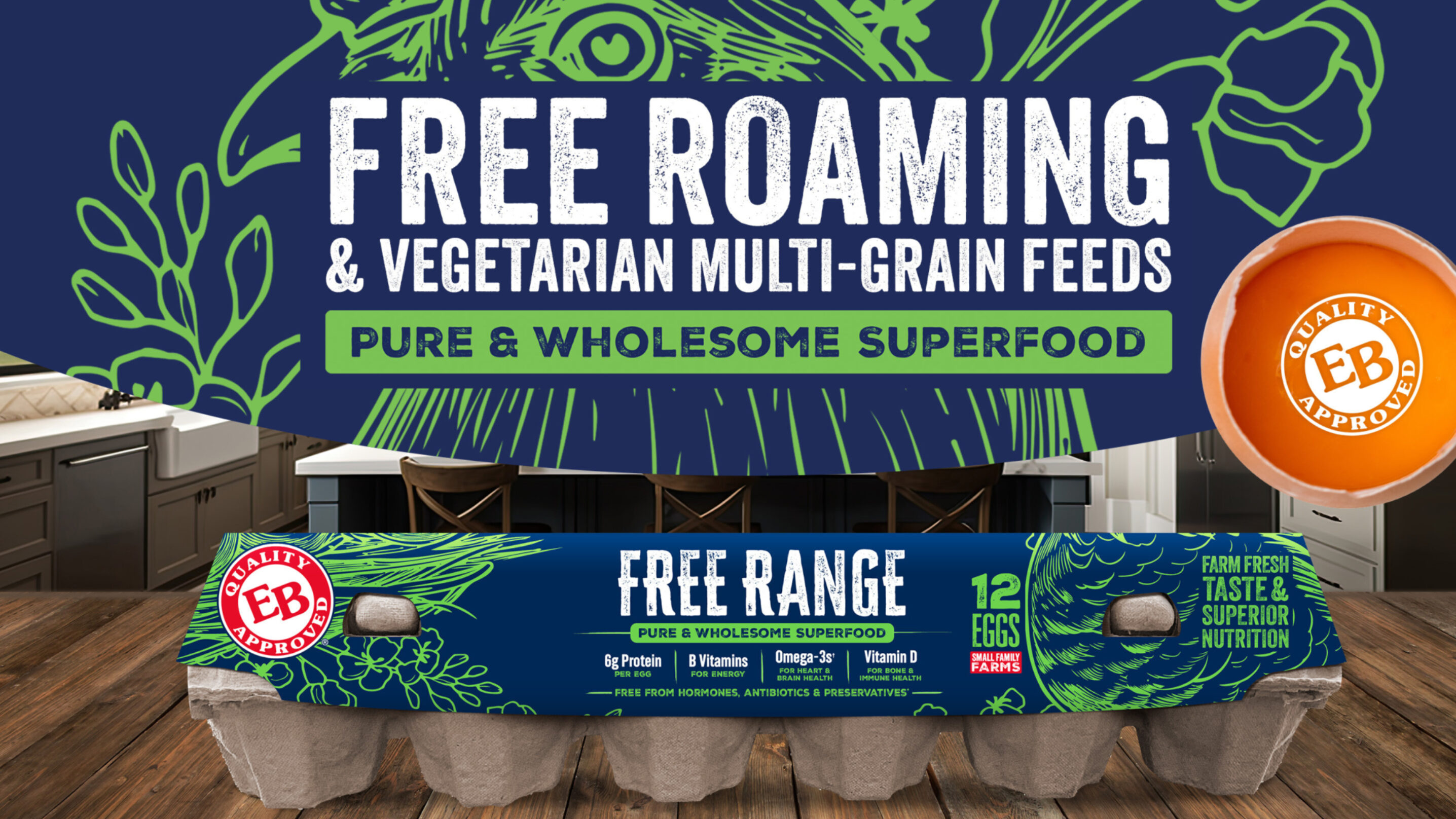 Free Range Eggs | Eggland's Best