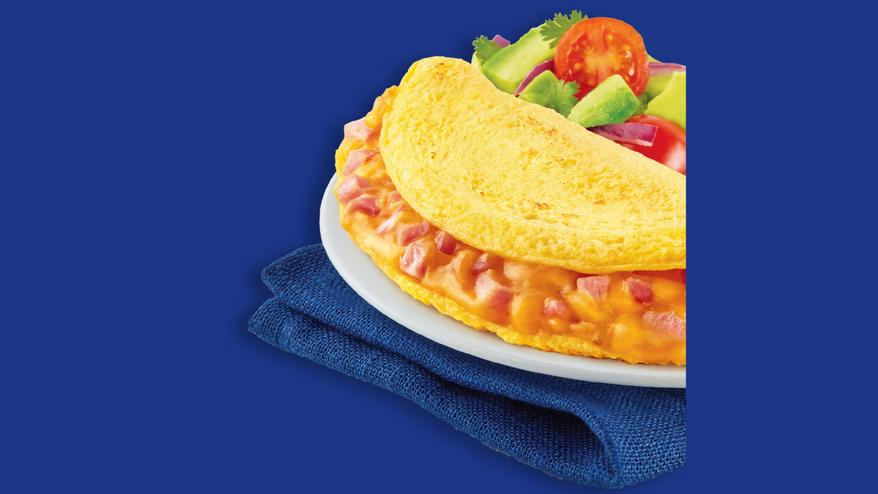 Ham & Cheese Frozen Omelets | Eggland's Best