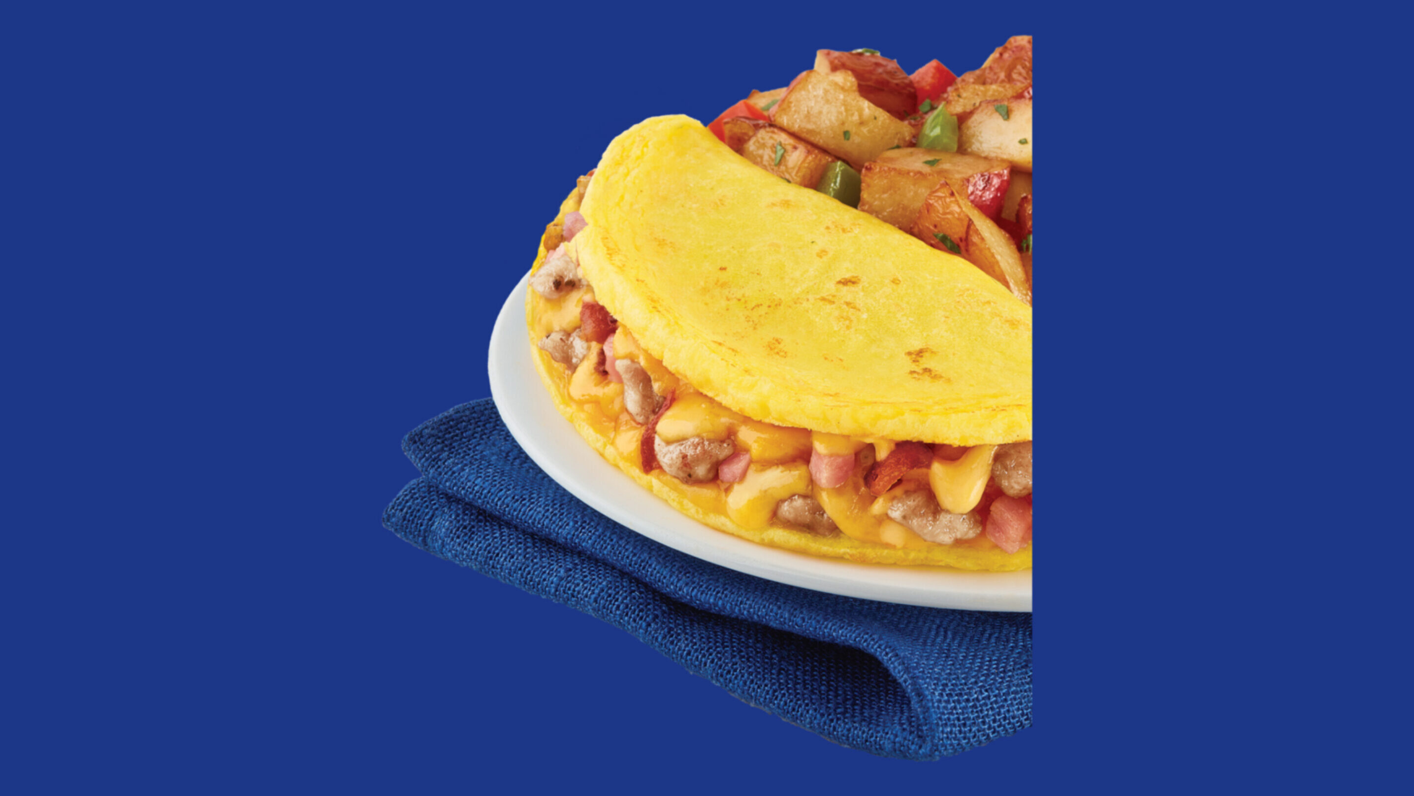 Meat Lovers Frozen Omelets | Eggland's Best