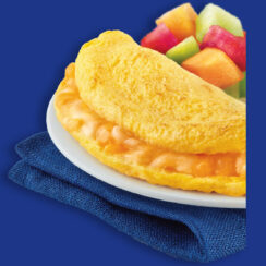 Three Cheese Frozen Omelets | Eggland's Best