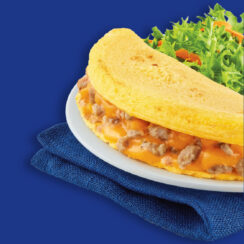 Healthy Sausage & Cheese Frozen Omelets | Eggland's Best