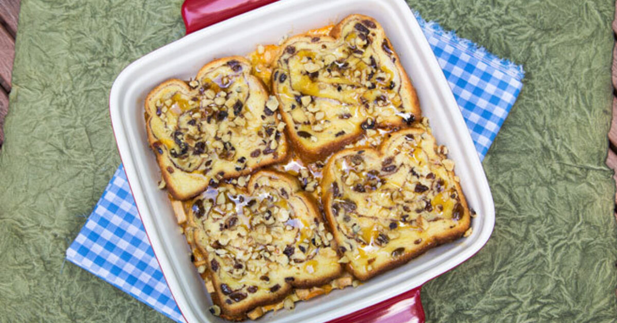 Cheddar Apple Baked French Toast Recipe | Eggland's Best