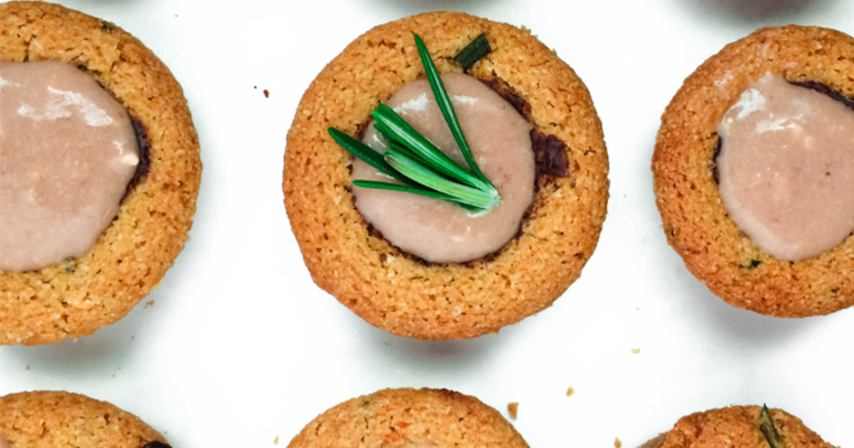 Chocolate Coated Rosemary Shortbread Cups Recipe | Eggland's Best