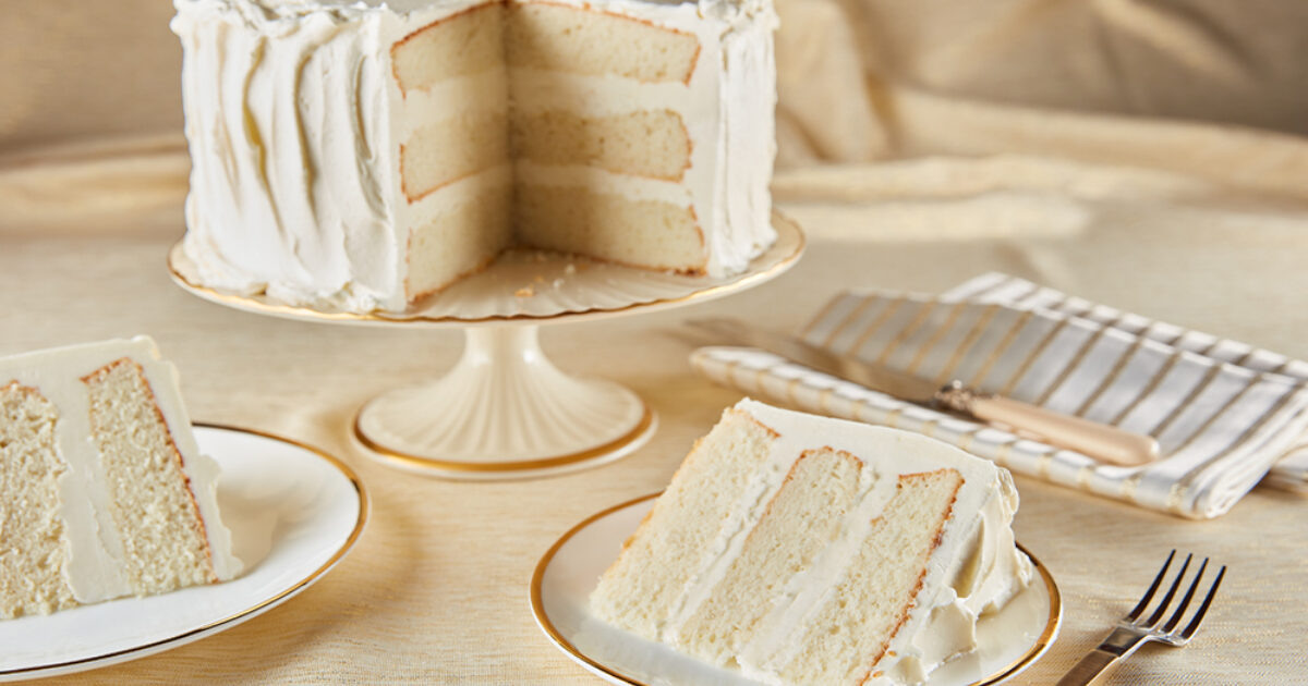 Classic White Layer Cake Recipe | Eggland's Best