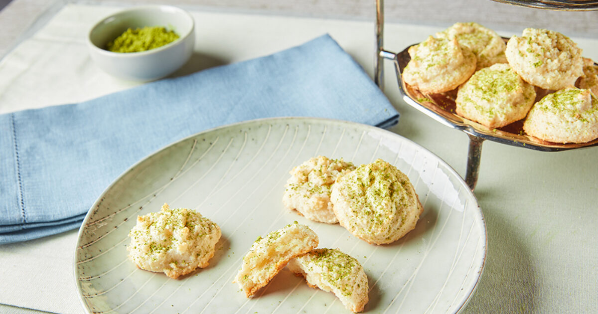 Matcha Almond Cookie Recipe | Eggland's Best