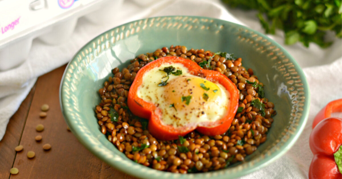 Egg Cup Lentil Bowls Recipe | Eggland's Best