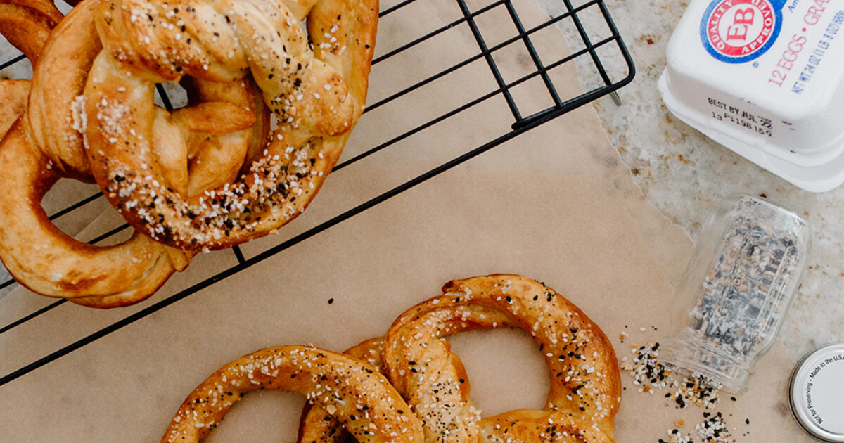 Everyone's Favorite Everything Pretzel Recipe | Eggland's Best