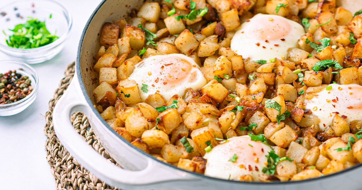Baked Potatoes & EB Eggs Recipe | Eggland's Best