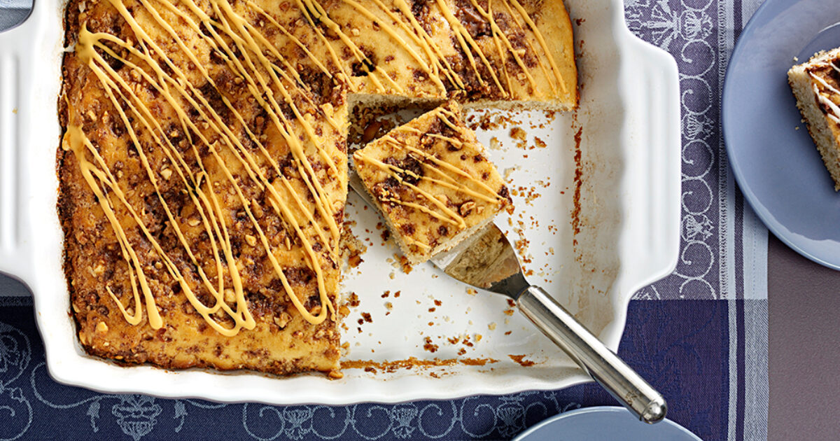 Maple Makeover Coffee Cake Recipe | Eggland's Best