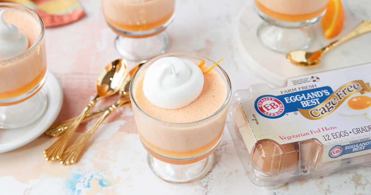 Orange Cream 1-2-3 Dessert Cups Recipe | Eggland's Best