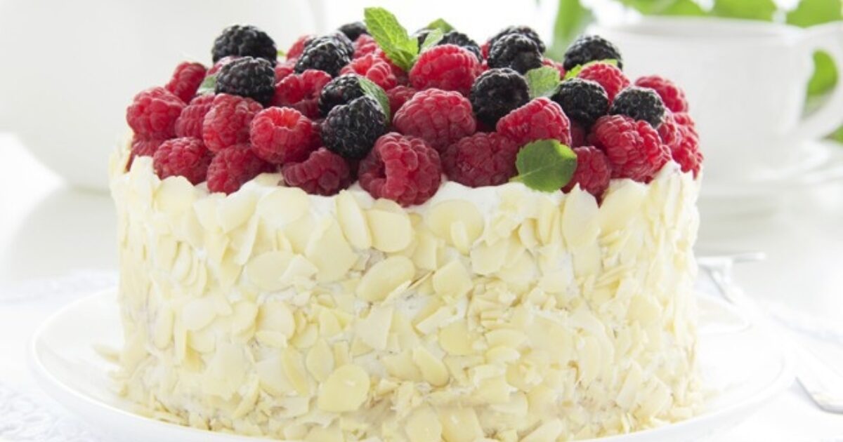 Raspberry Chiffon Cake Recipe | Eggland's Best