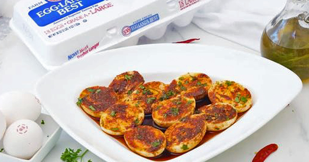 Spicy Deviled Eggs Recipe | Eggland's Best