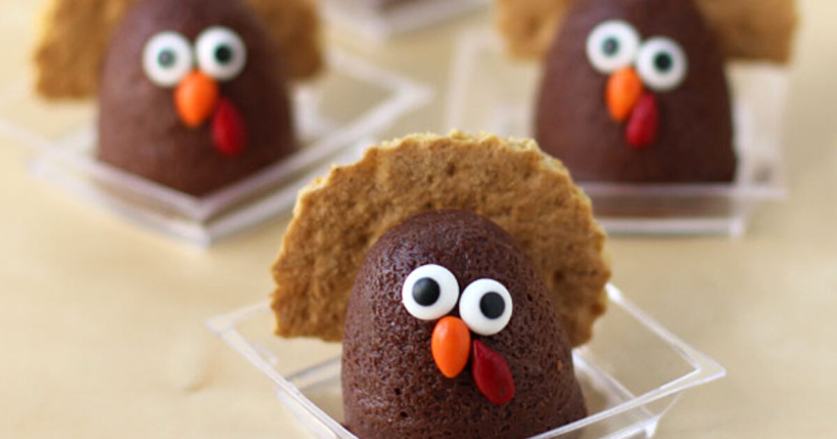 Mini Chocolate Cheesecake Turkeys Recipe | Eggland's Best