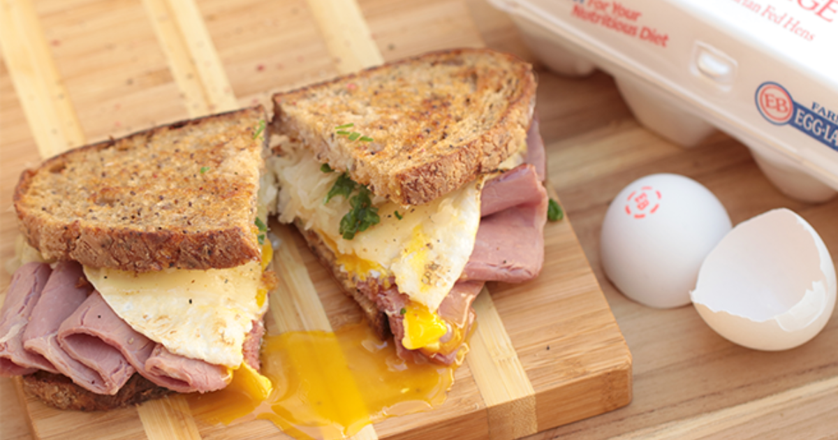 Corned Beef Breakfast Sandwich Recipe | Eggland's Best