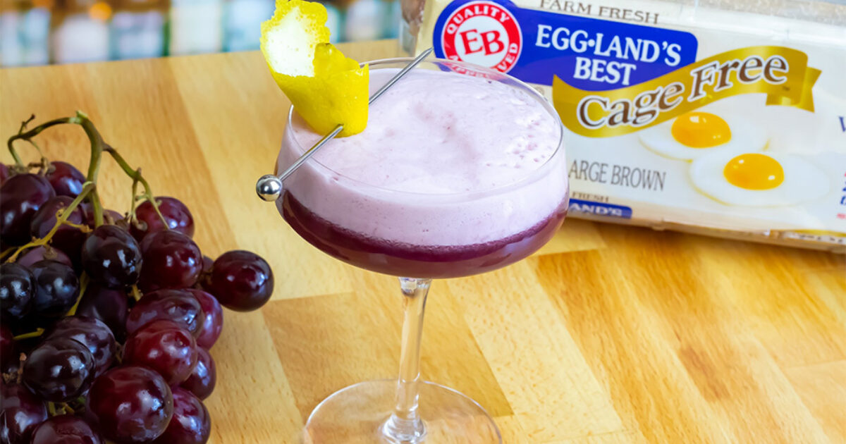 Grape Gin Fizz Recipe | Eggland's Best