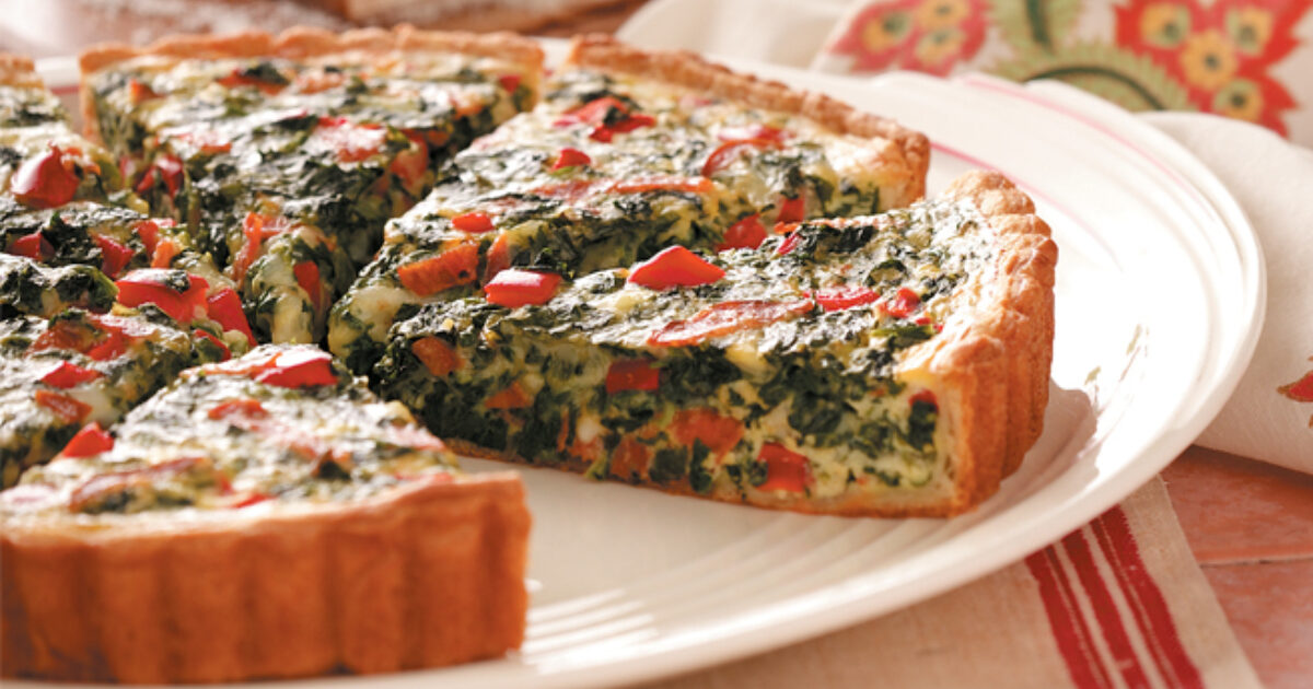 Pepperoni Spinach Quiche Recipe | Eggland's Best