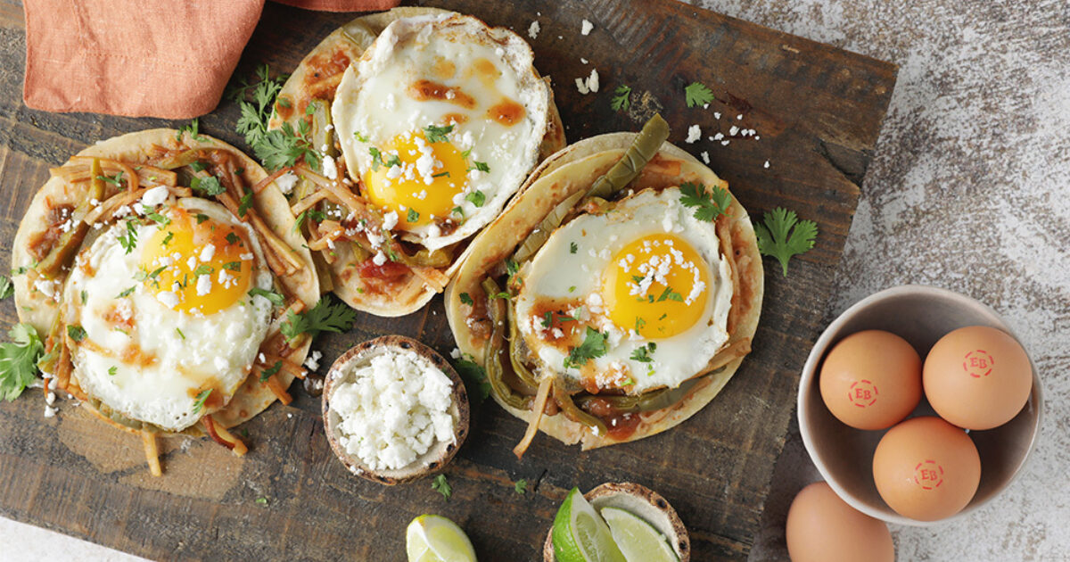 Potato, Nopalito and Egg Tacos Recipe | Eggland's Best