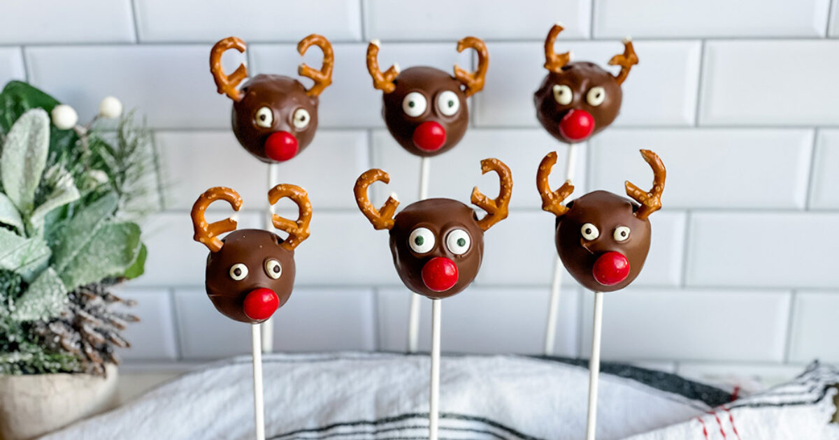 Reindeer Cake Pops Recipe | Eggland's Best